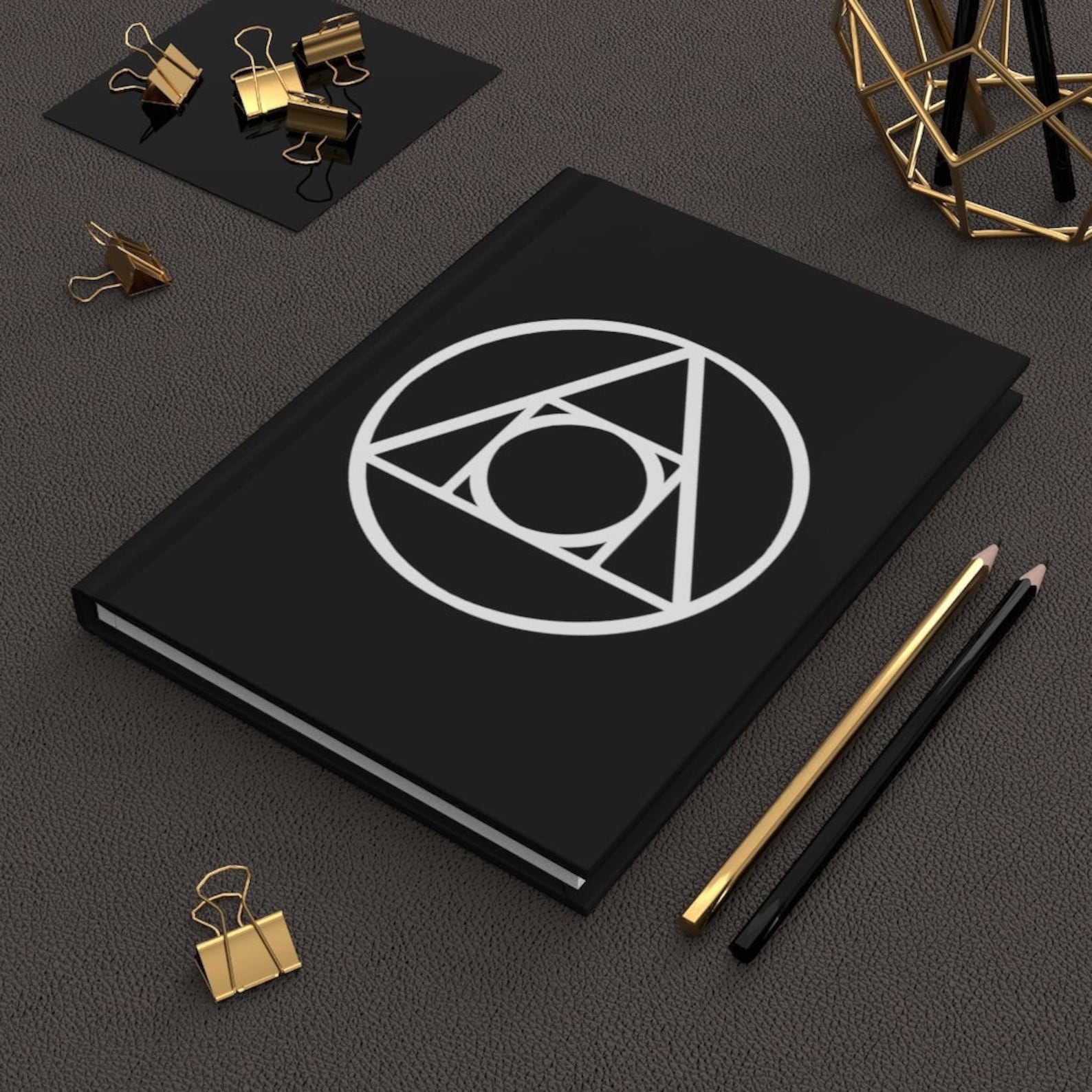 The Philosopher's Stone Alchemical Esoteric Symbol Hardcover Journal ...
