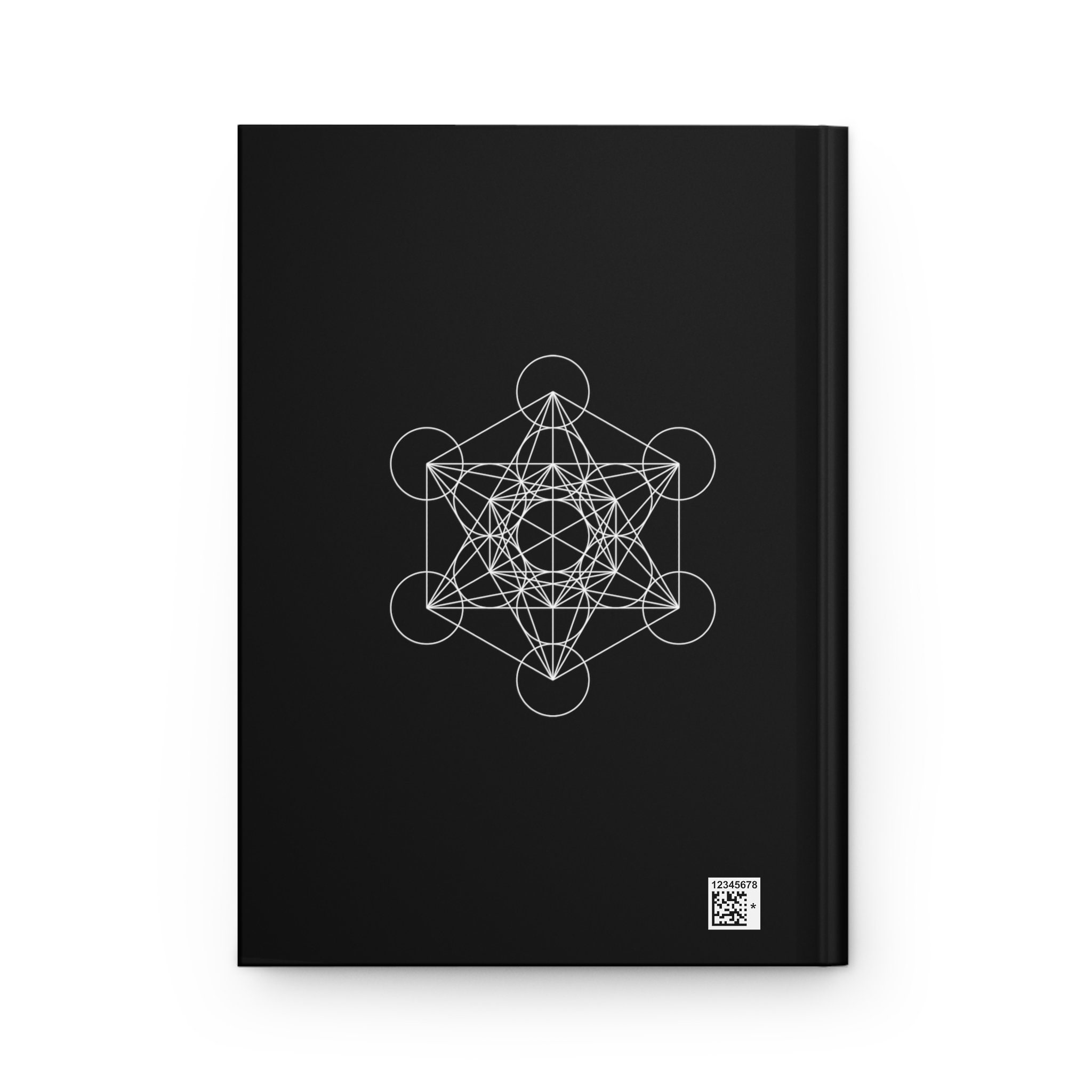 Angel Metatron Alphabet With Metatron Cube. Hardcover Journal With ...