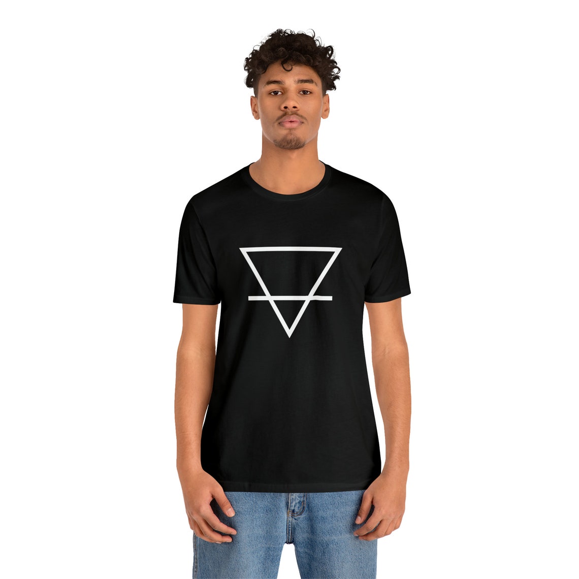 Earth Alchemical Esoteric Triangle Symbol T-shirt - Etsy