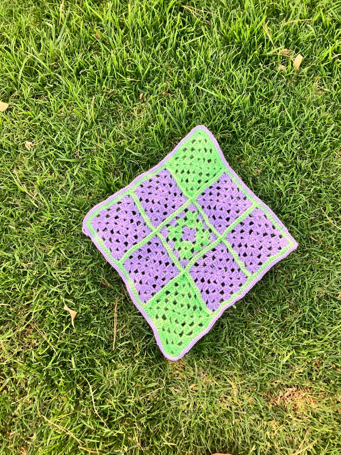 Rhombus Granny Crochet PATTERN PDF How to Crochet a Rhombus - Etsy