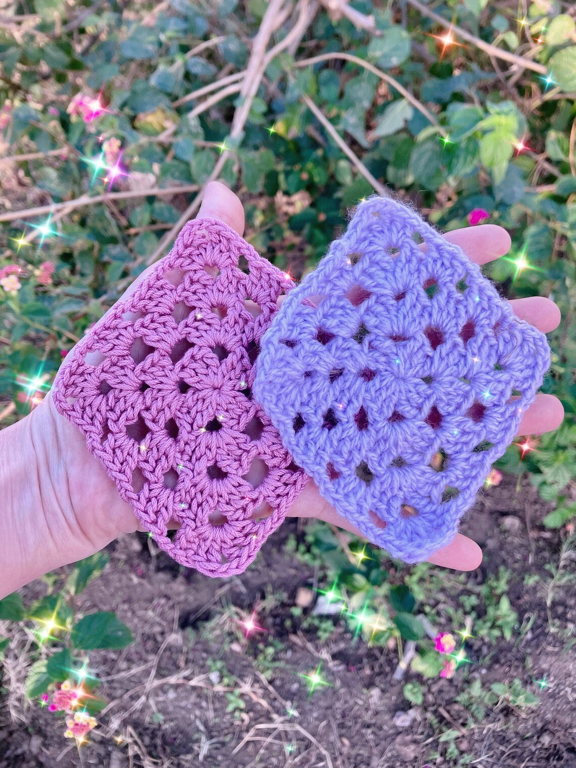 Rhombus Granny Crochet PATTERN PDF How to Crochet a Rhombus - Etsy