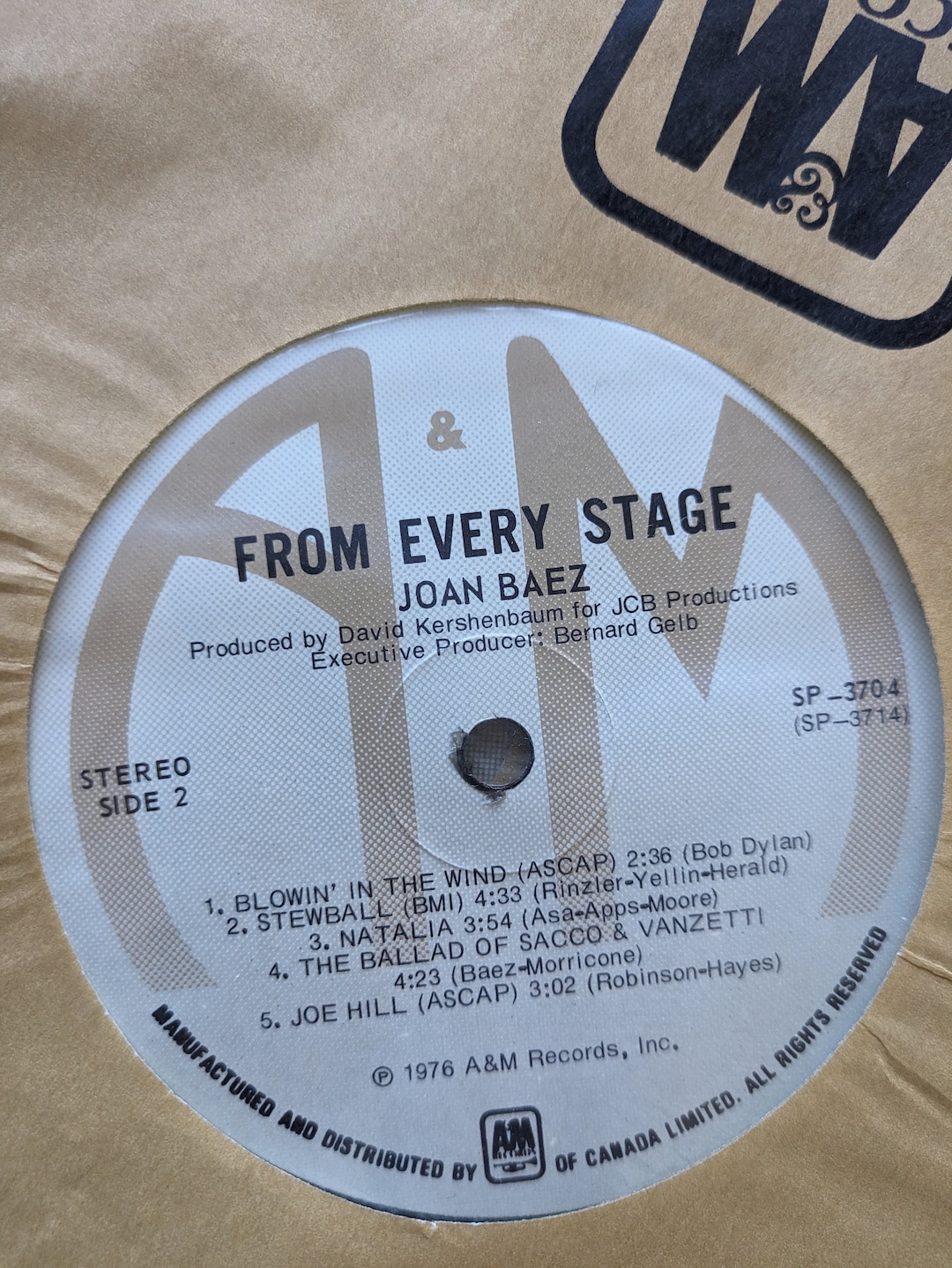 John Baez, From Every Stage, 1975 Concert Album 2 Vinyls - Etsy