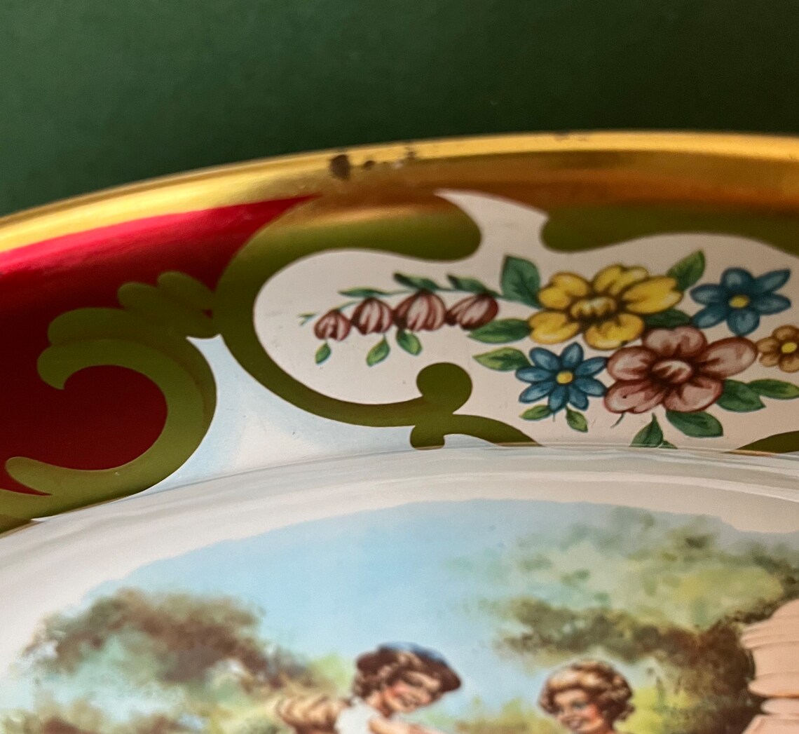 Vintage Daher Decorated Ware, Daher Tin Tray, Daher Serving Tray ...