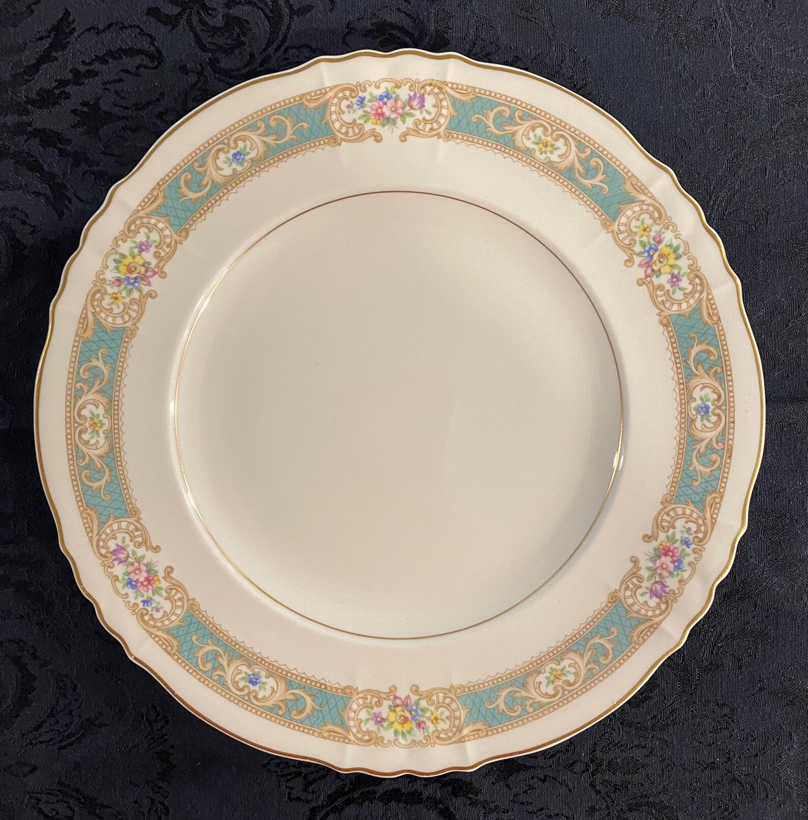 Raleigh Federal Shape Syracuse China Luncheon Plates, Set of Six ...