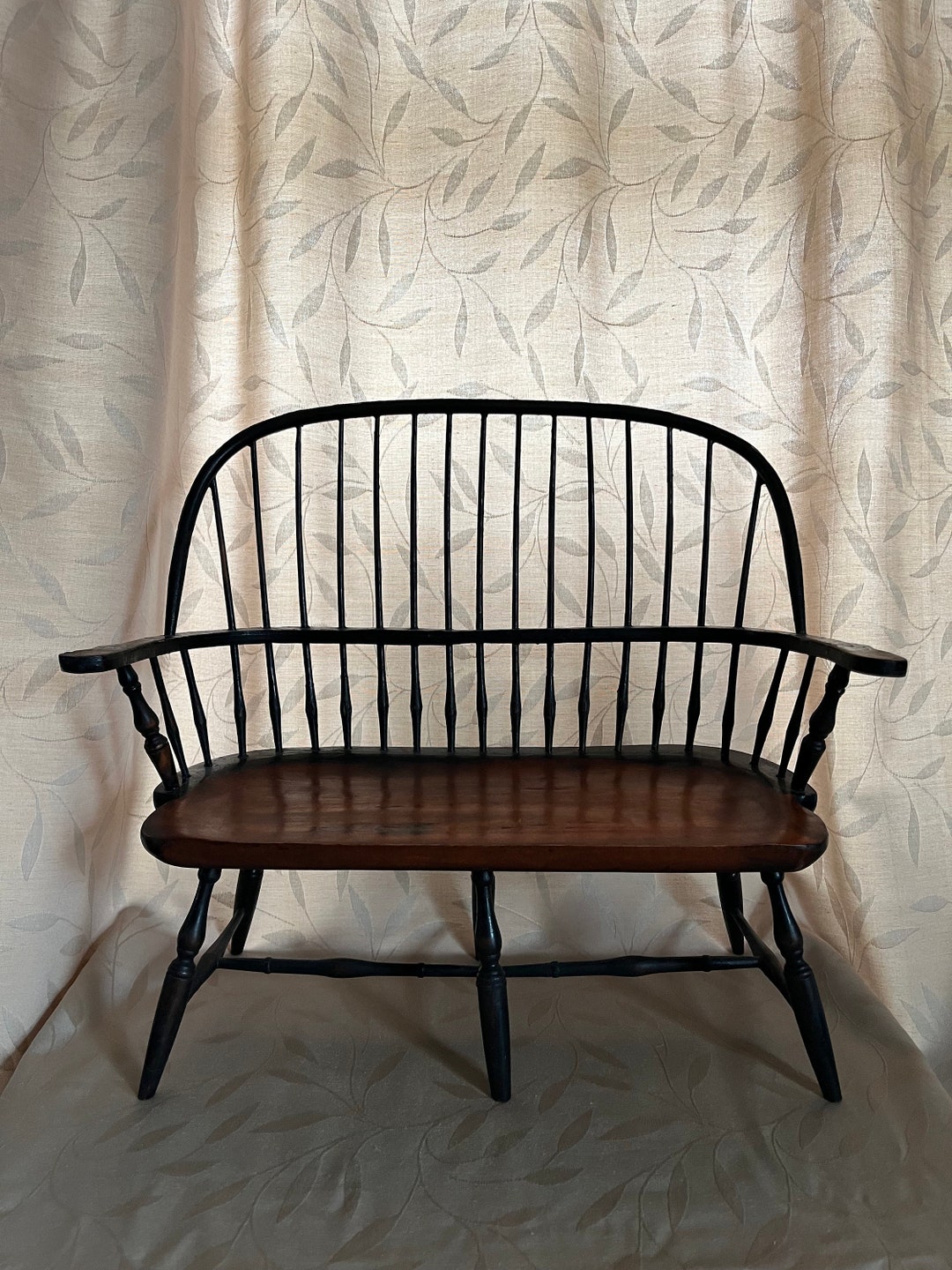 Doll Sized Windsor Bench, Doll Furniture, American Girl Doll Size Bench ...