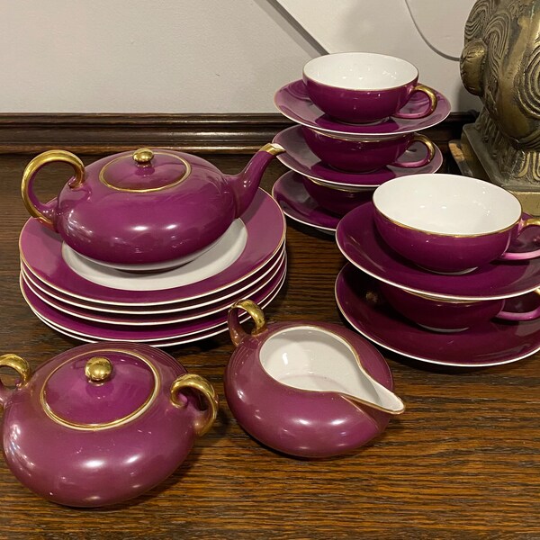 German Tea Set - Etsy