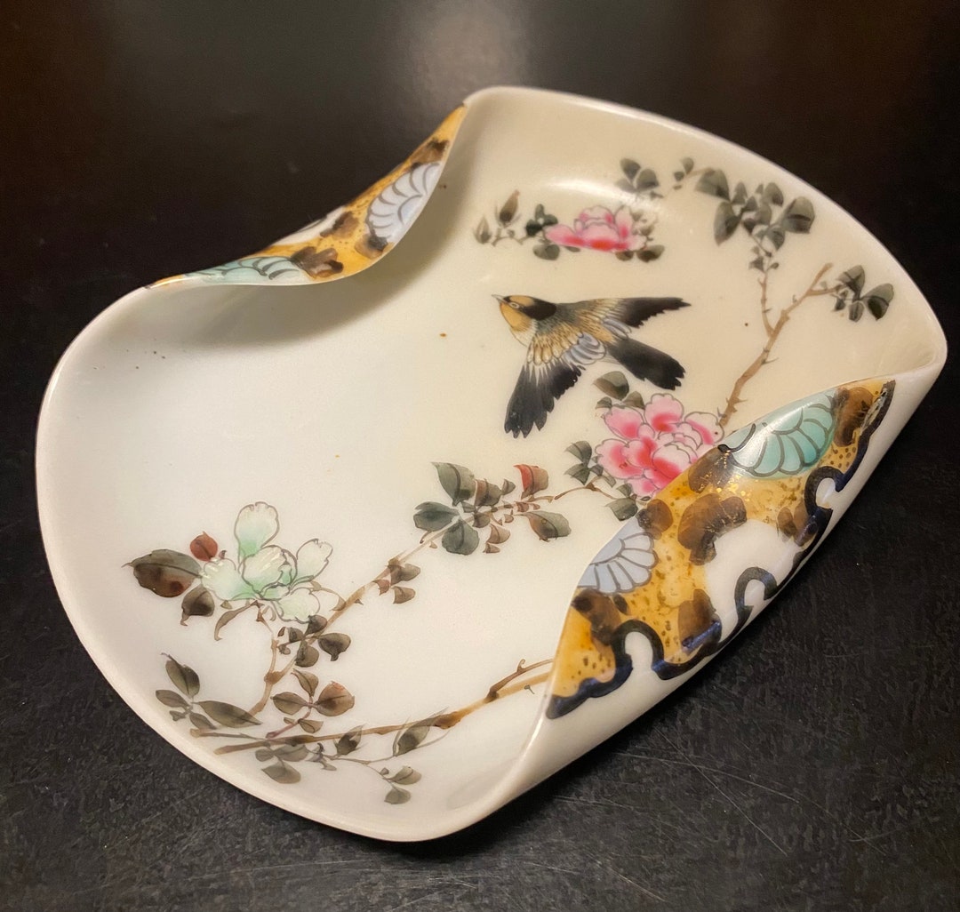 Vintage Calling Card Plate, Vintage Porcelain Dish, Vintage Ceramic ...