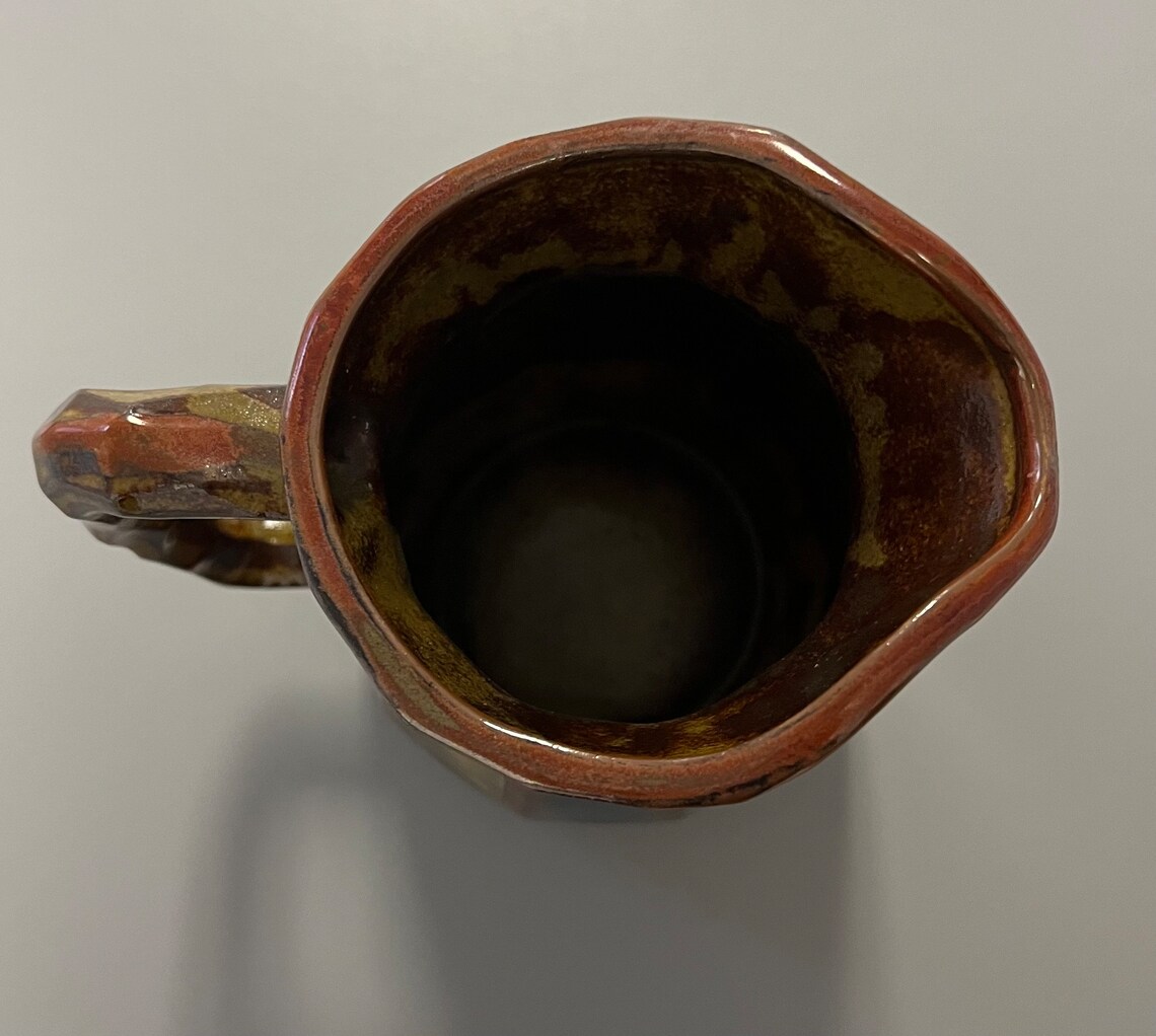 Inarco Stoneware Pitcher, 1970s Stoneware, Vintage Stoneware, Inarco ...