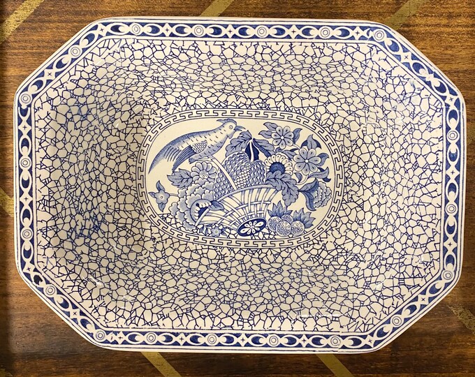Wm. Adams Wedgwood Ironstone, Adams Chinese Bird Bowl, Chinese Bird ...