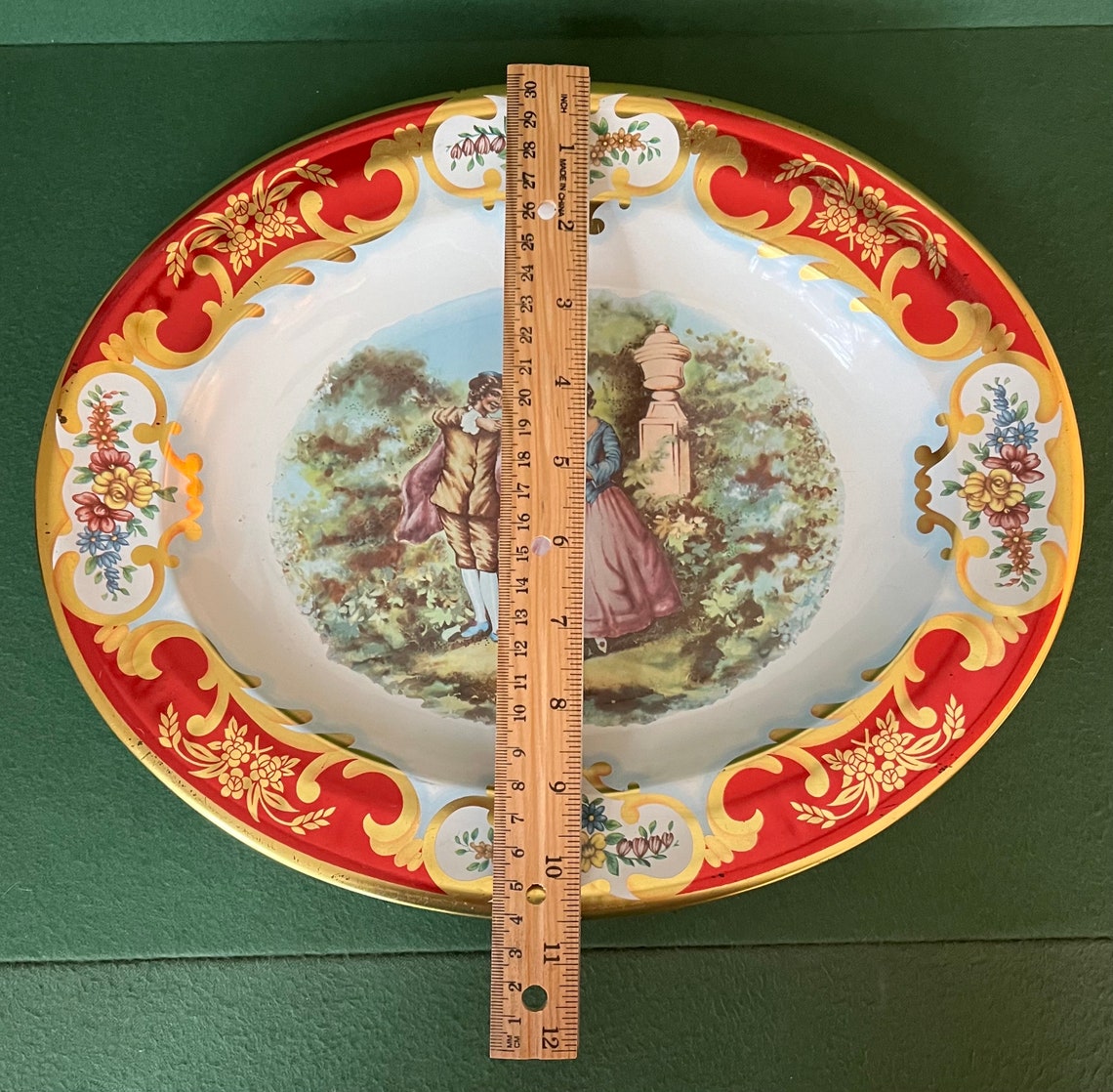 Vintage Daher Decorated Ware, Daher Tin Tray, Daher Serving Tray ...