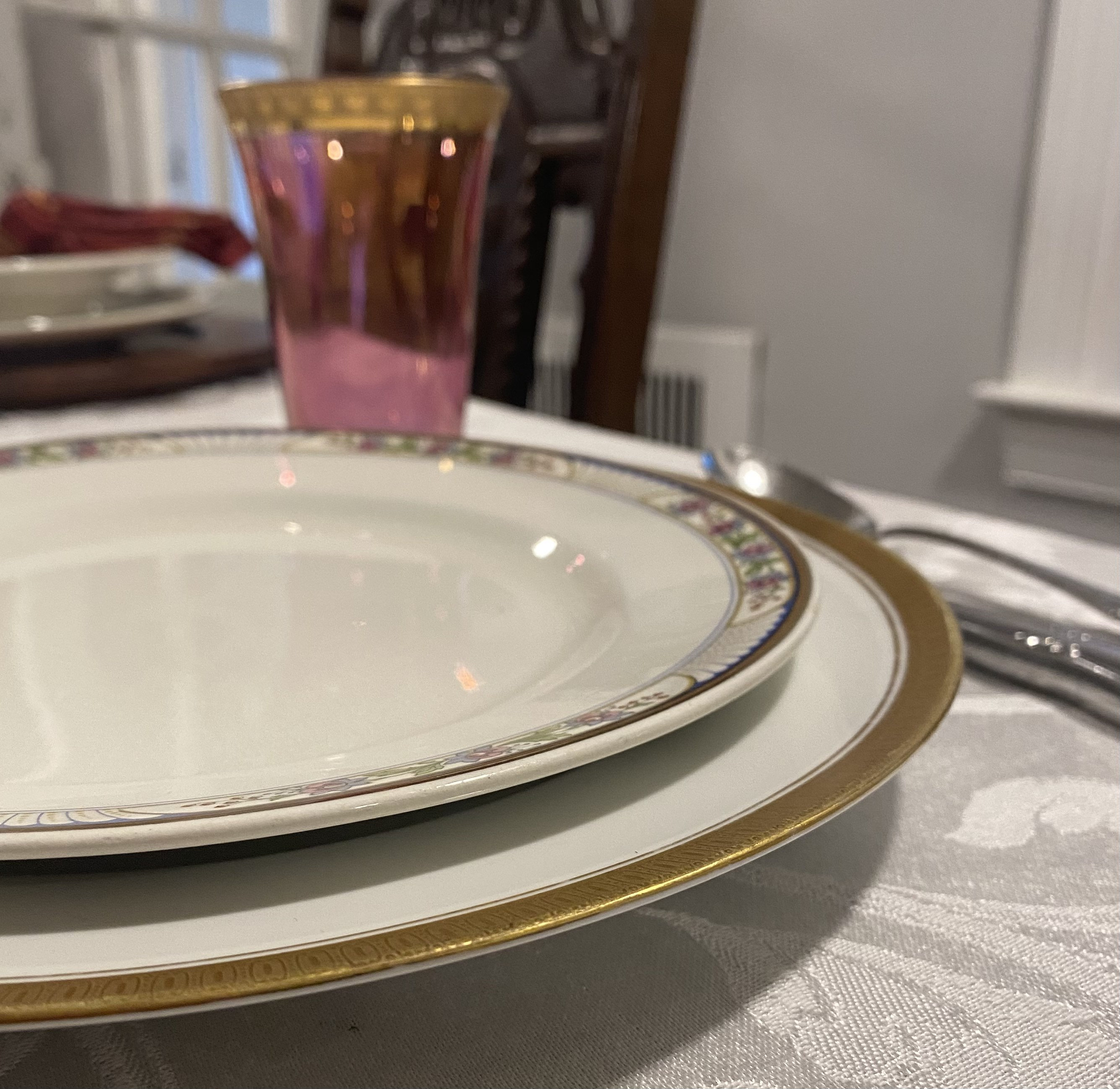 Vintage WH Grindley and Co Fine China Plates, Four Grindley Plates ...