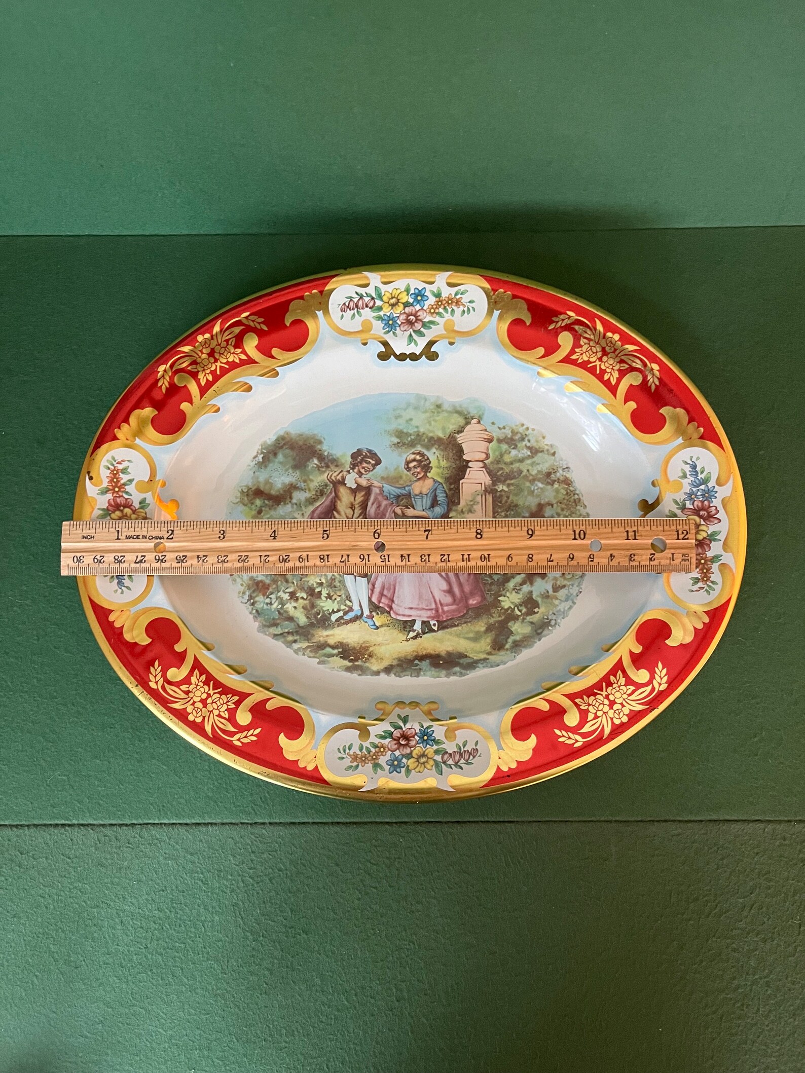 Vintage Daher Decorated Ware, Daher Tin Tray, Daher Serving Tray ...