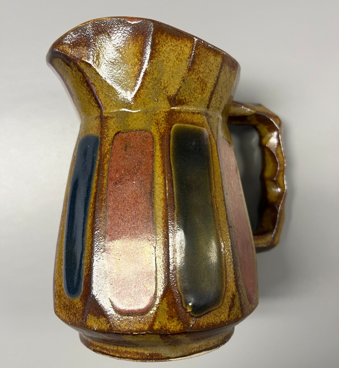 Inarco Stoneware Pitcher, 1970s Stoneware, Vintage Stoneware, Inarco ...