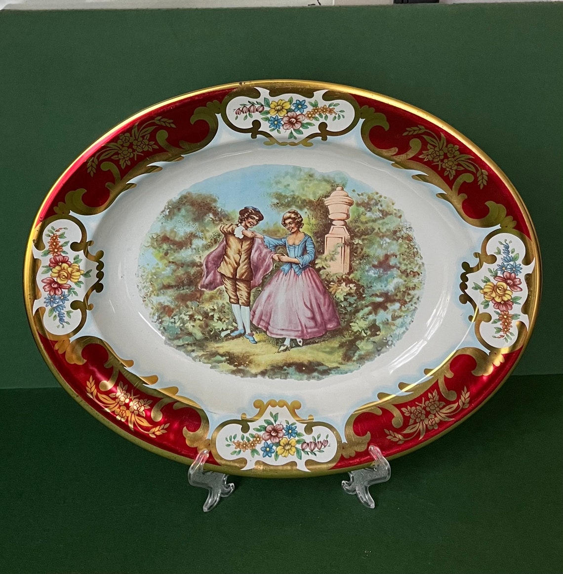 Vintage Daher Decorated Ware, Daher Tin Tray, Daher Serving Tray ...