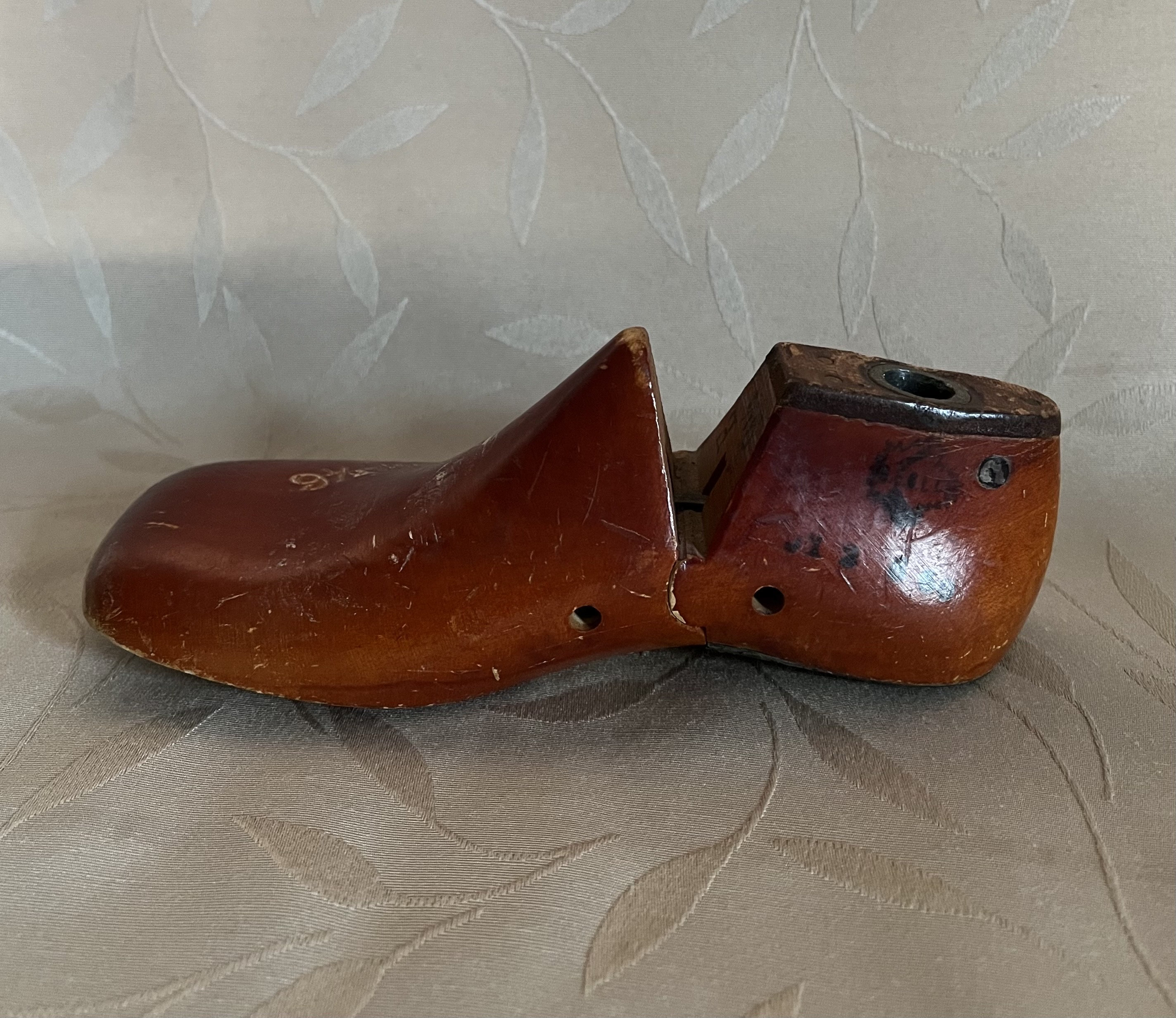Vintage Cobbler Shoe Last, Cobbler Shoe Form, Vintage Hinged Shoe Last ...