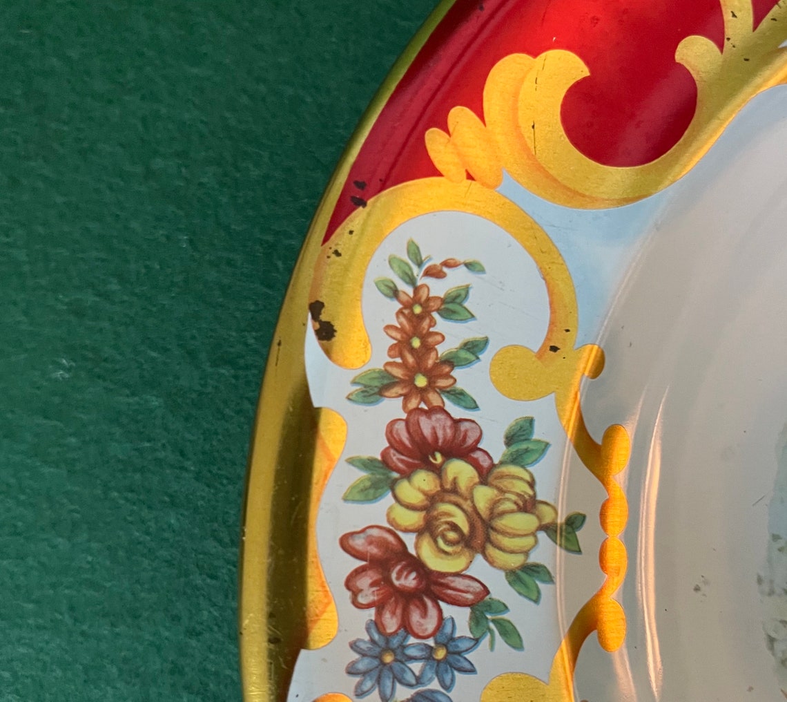 Vintage Daher Decorated Ware, Daher Tin Tray, Daher Serving Tray ...