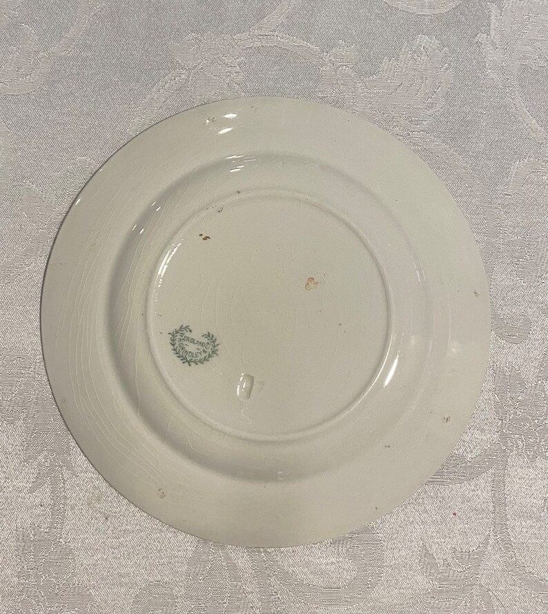 Vintage WH Grindley and Co Fine China Plates, Four Grindley Plates ...