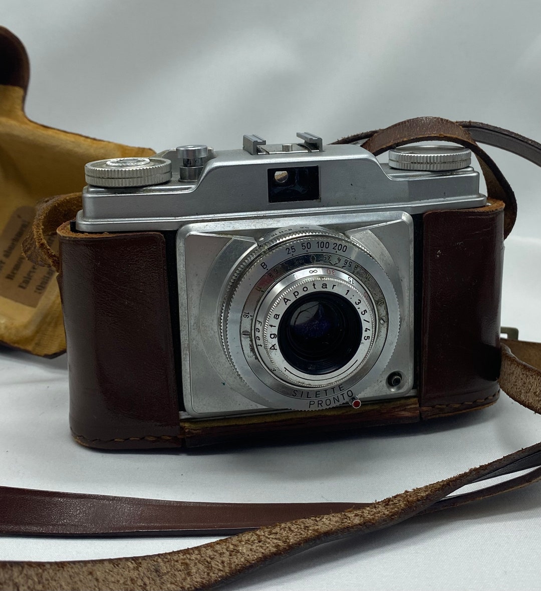 Vintage Agfa Silette Camera, Agfa Silette Pronto, Agfa Apotar Camera ...