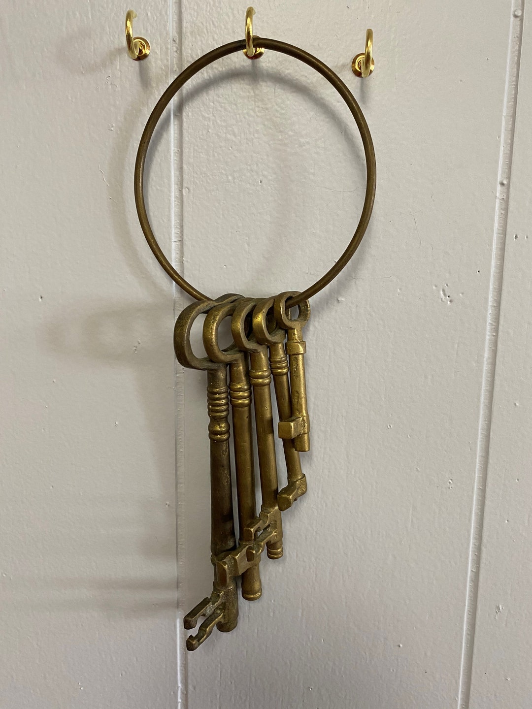 Vintage Jailhouse Style Key Set - Etsy