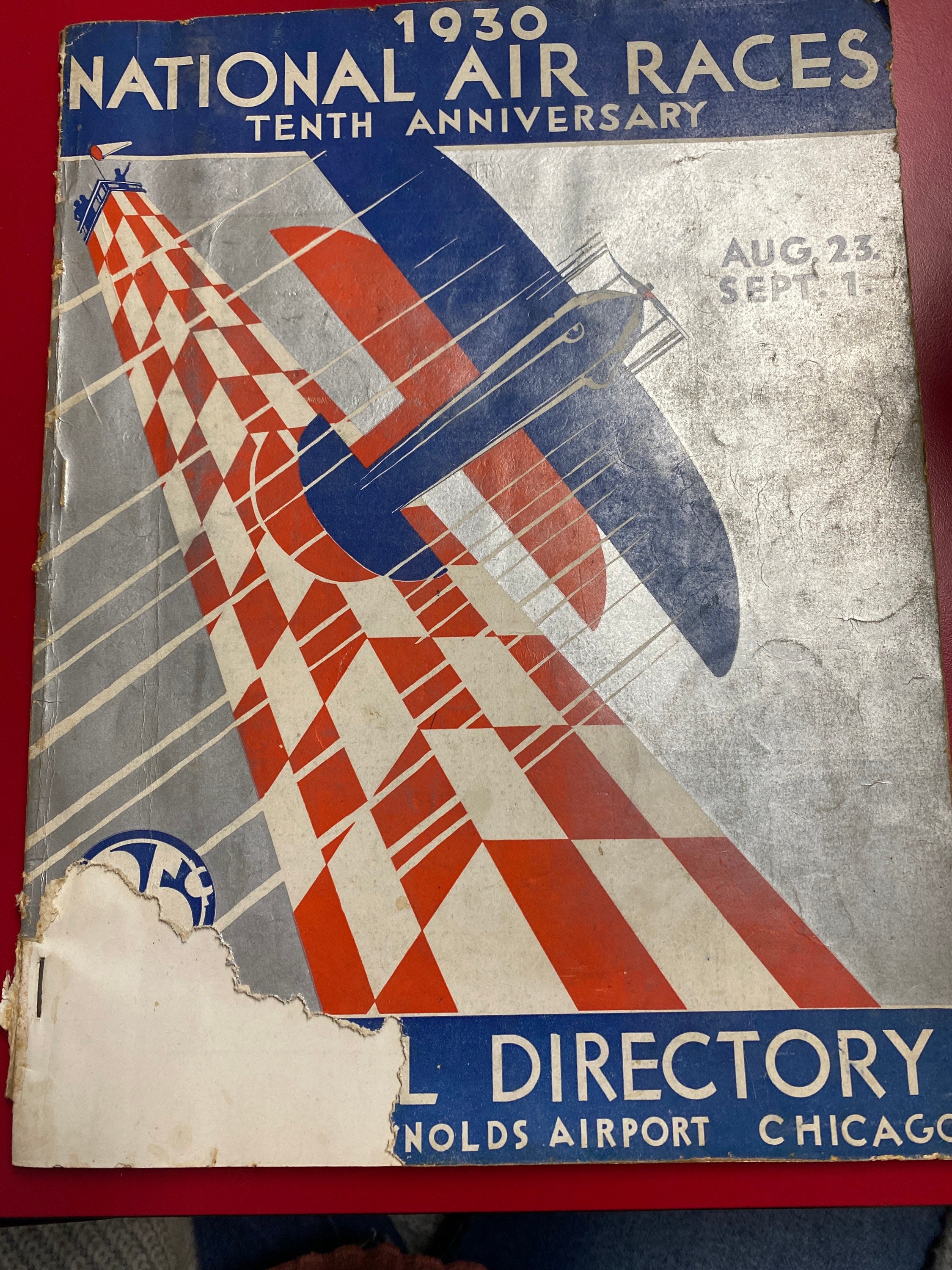 1930 National Air Races 10th Anniversary Official Directory - Etsy
