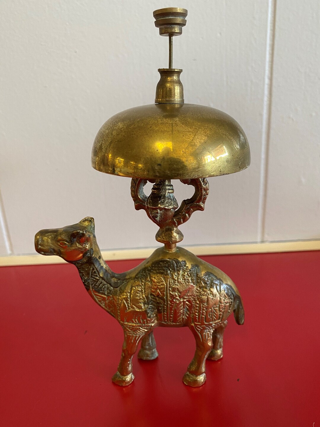 Brass Vintage Camel Counter Bell - One of a Set of Three - Etsy