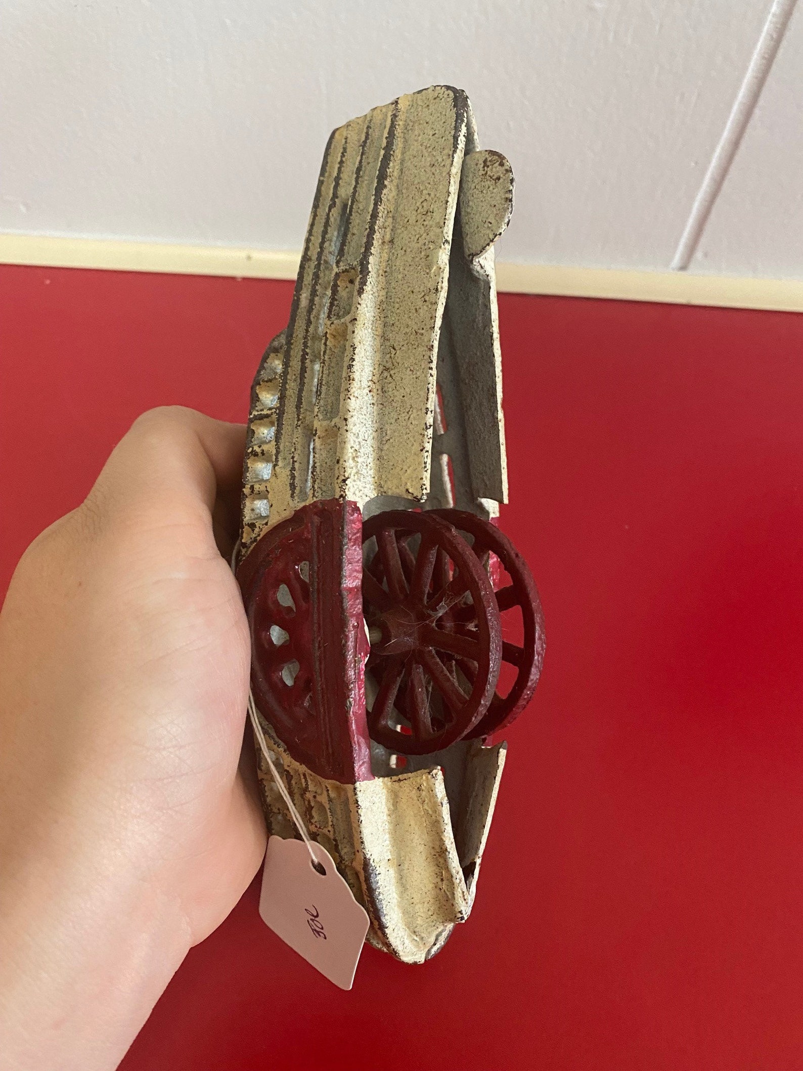 Vintage Cast Iron Paddle Wheel - Etsy