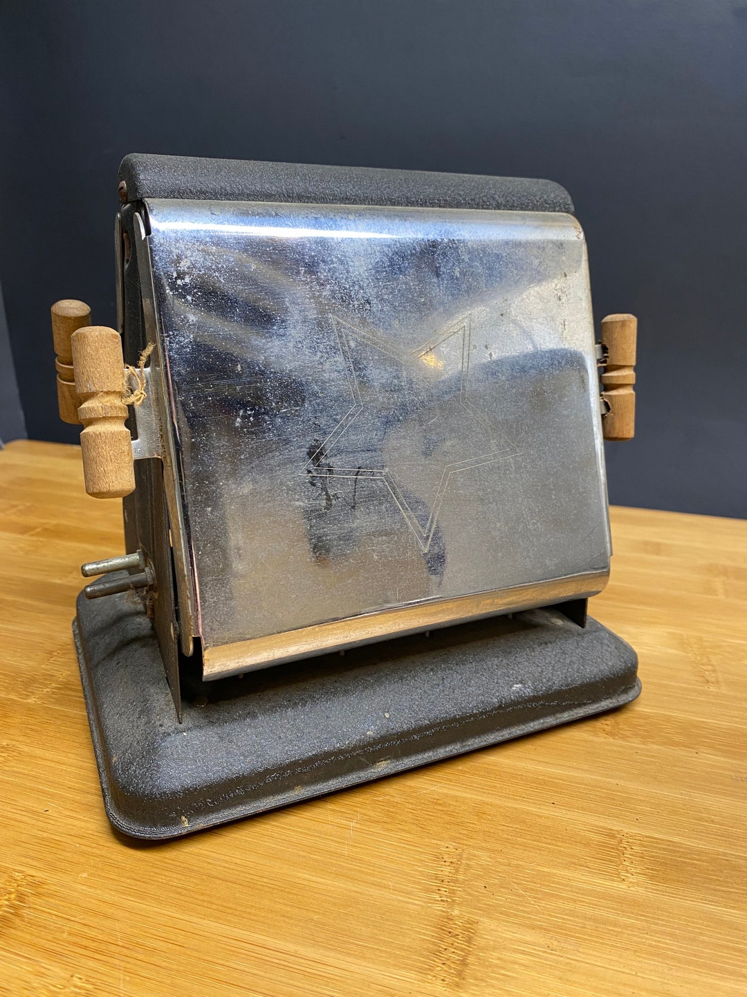 Vintage Star Side Toaster ~ Rare - Etsy