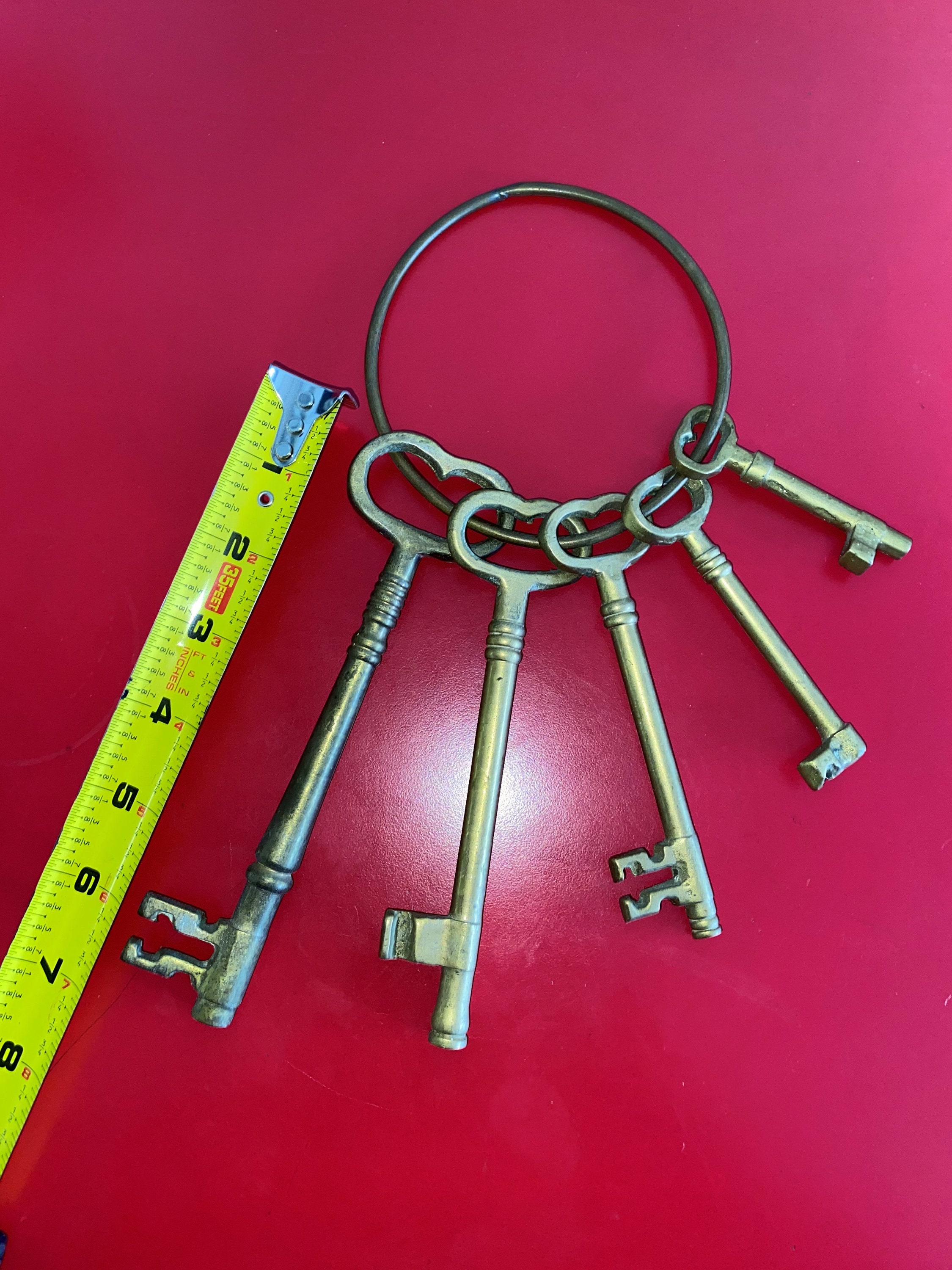 Vintage Jailhouse Style Key Set - Etsy