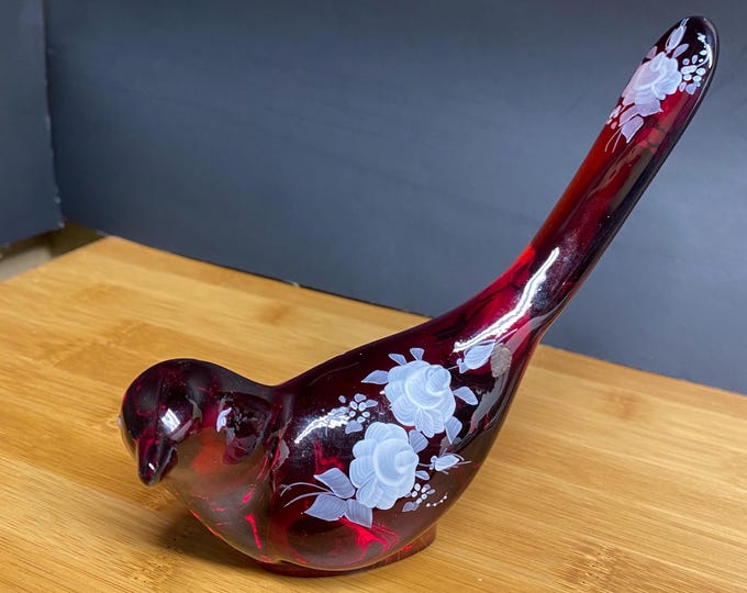 Red Amberina Bird - Etsy