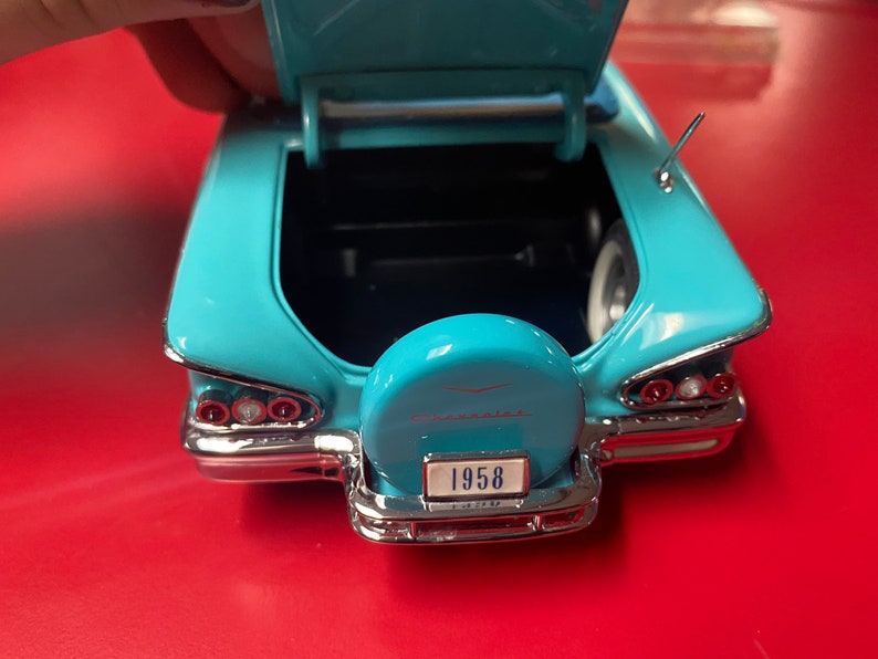 Vintage Chevrolet Impala Convertible, Mint Blue, Original Box - Etsy