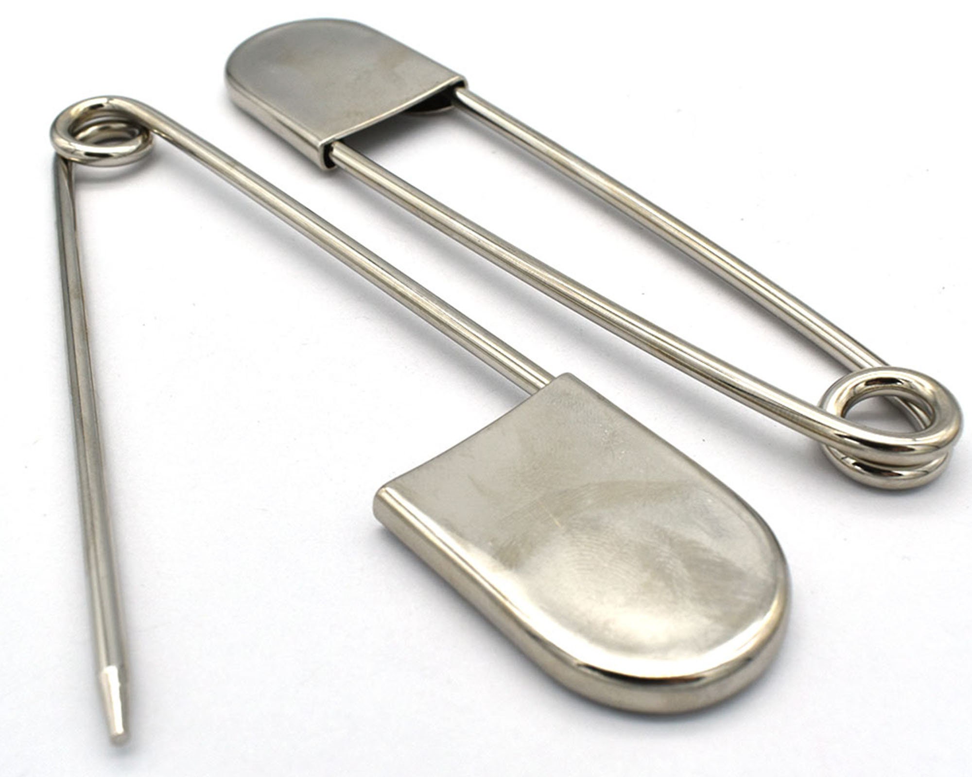 128mm Giant Safety Pin Big Over Sized Laundry Pins Kilt Pins Brooch Pin ...