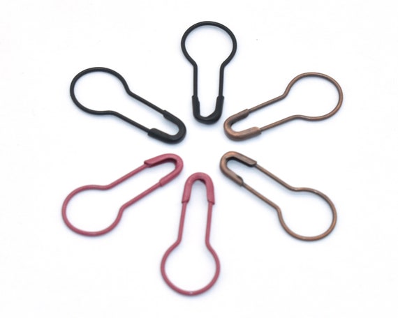 Mini Colorful Pear Safety Pins Bulb Safety Pins Metal Brooch - Etsy