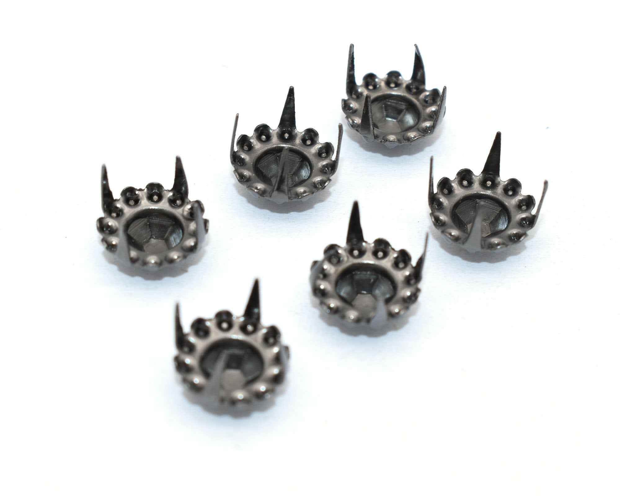 Black Metal Round Dome Nails Claw Studs Nailhead Studs Spikes - Etsy
