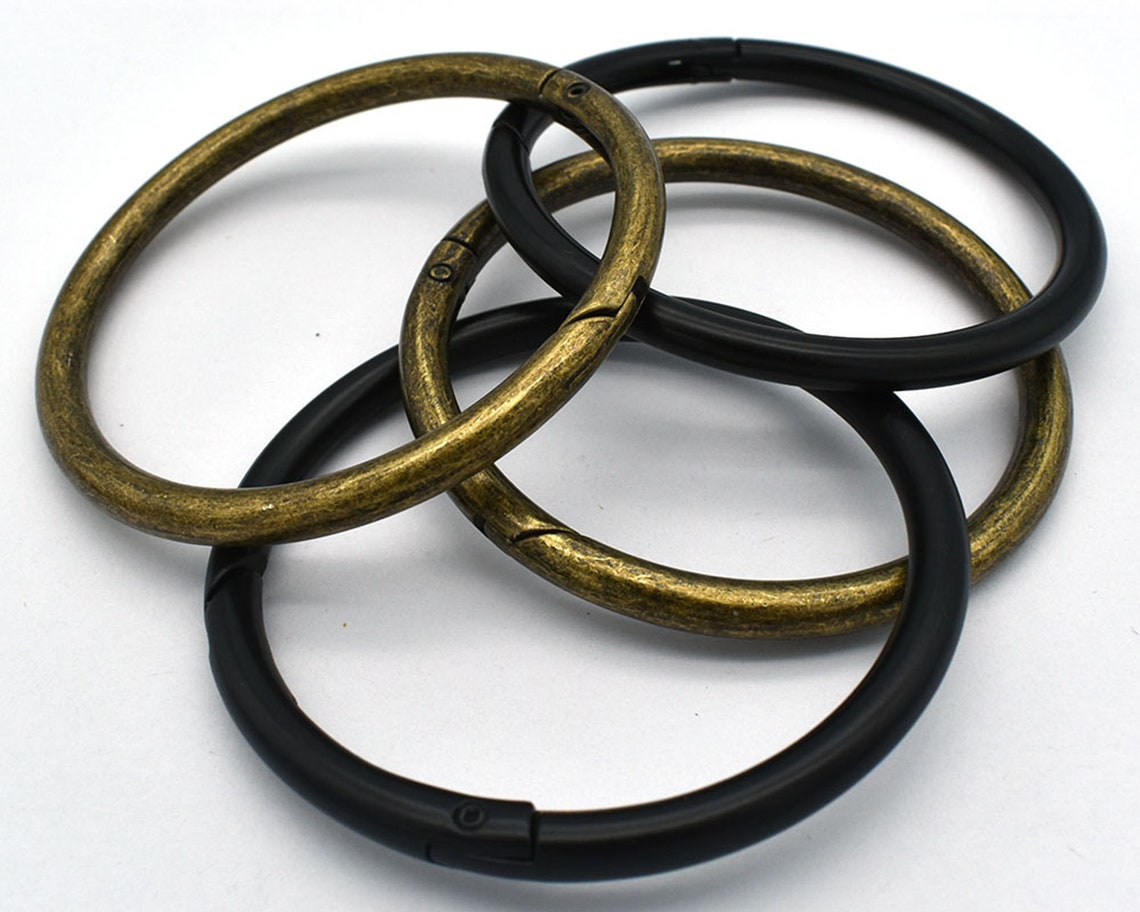 62mm Bronze Round O Ring Gate Spring Snap Hook Gate O Ring | Etsy