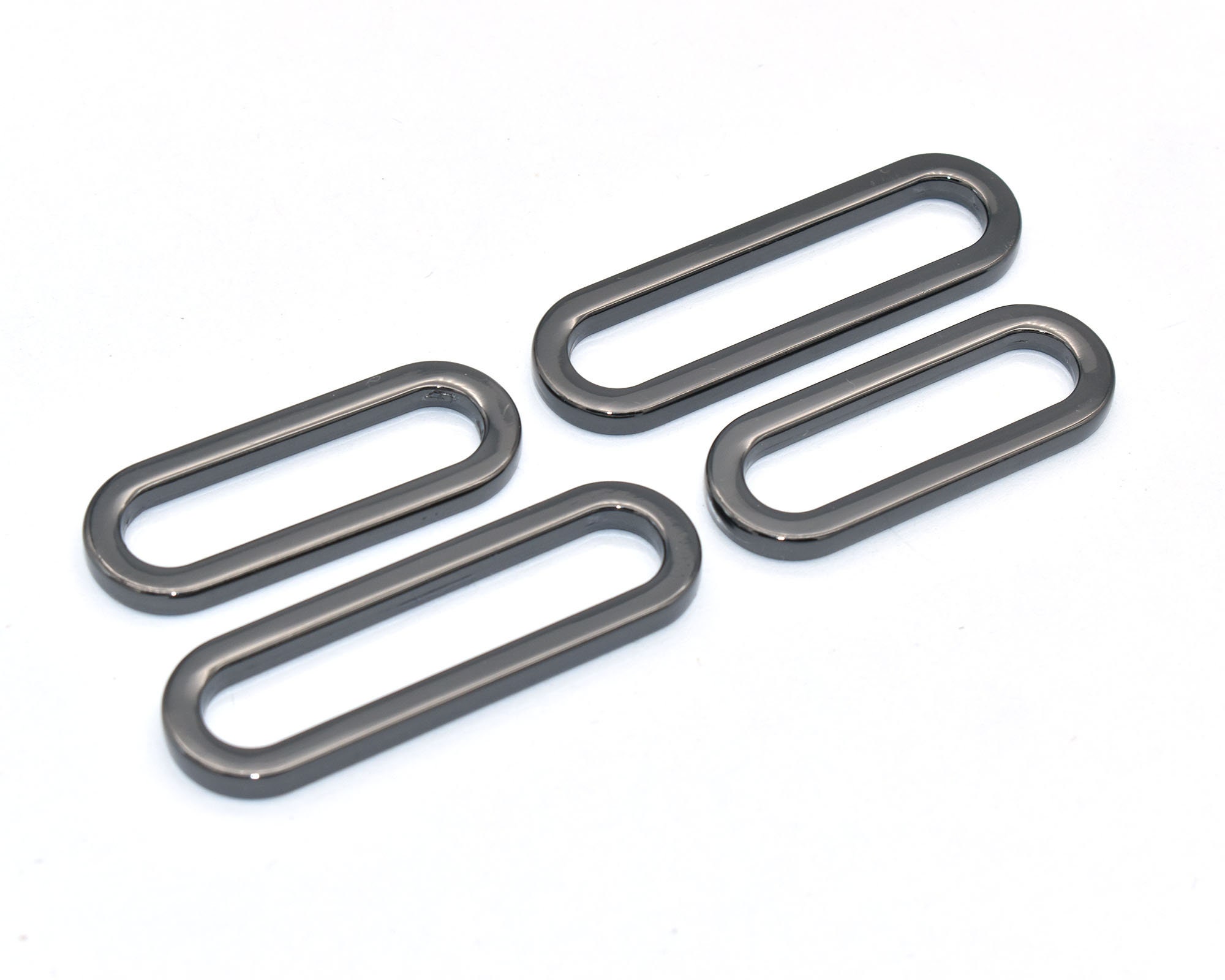 Flat Oval O Rings Buckle Slide Buckles Strap Connector Rings - Etsy UK