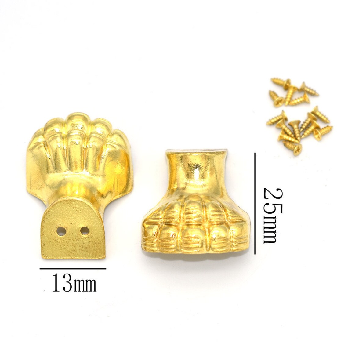 1325mm Metal Gold Box Feet Legs Decorative Feet Leg Corner - Etsy