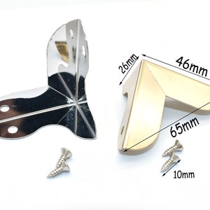 Corner Protector With Lag Spikes,metal Jewelry Box Corners,wine Box ...