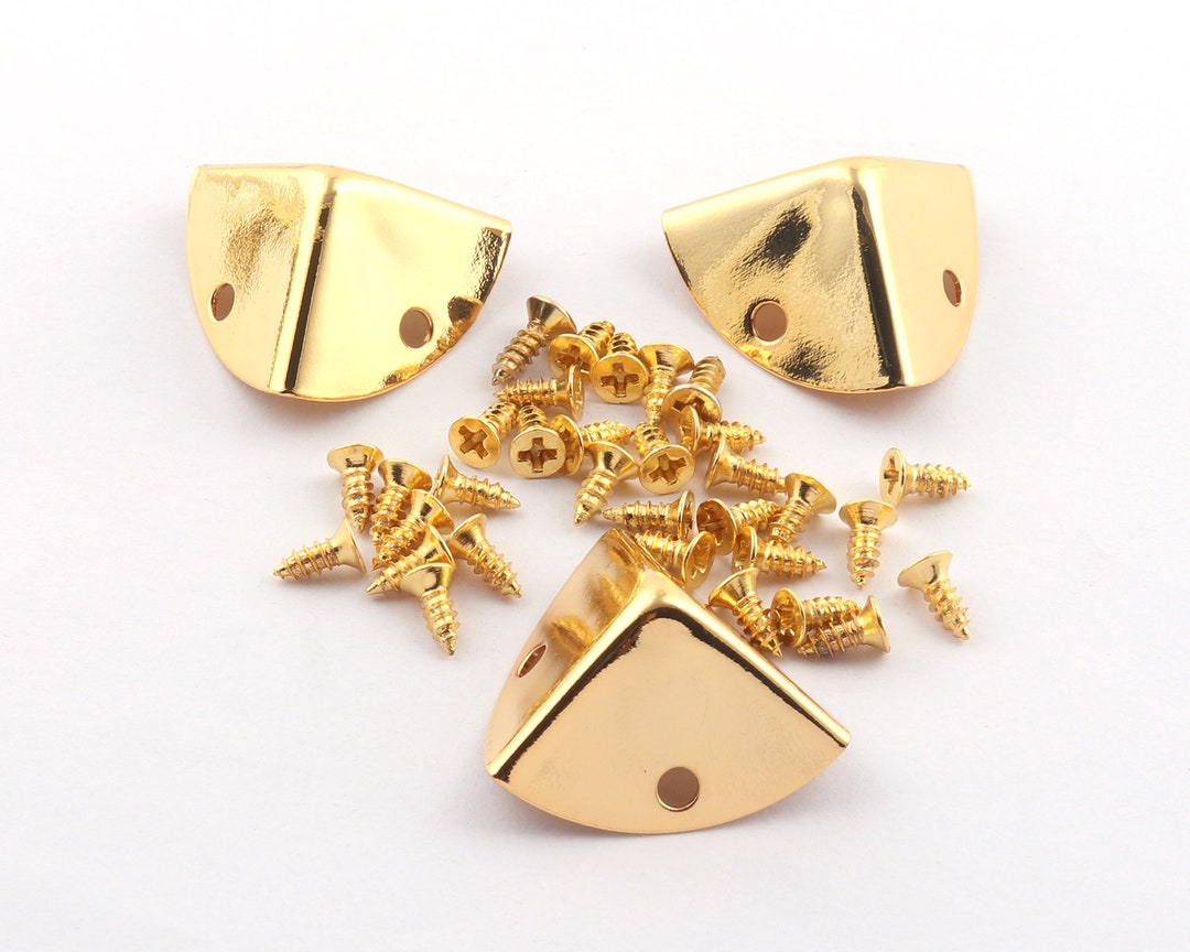 Gold Corner Box Corner Decorative Corner Purse Protector Metal Corner ...