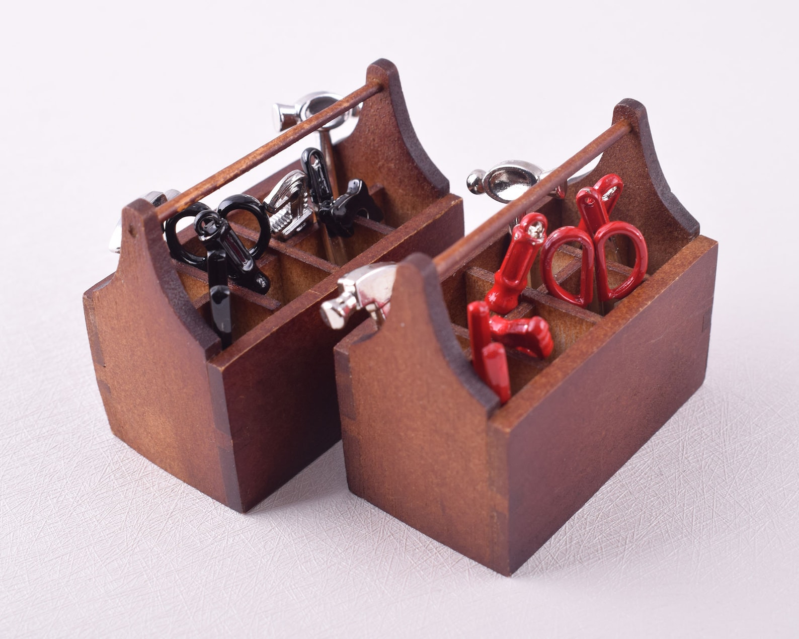 Mini Toolbox With 8pcs Tools Multi-tool Model Set Miniature - Etsy