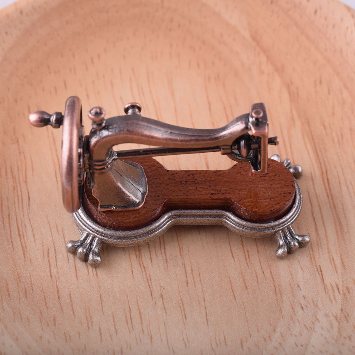 Retro Sewing Machine Vintage Mini Sewing Tools Model Miniature - Etsy
