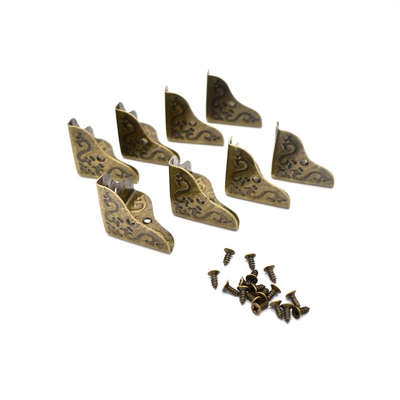 35mm Antique Bronze Corner Protector Decorative Corner Metal Corners ...