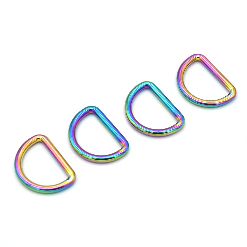 0.8'' 1'' 1.6''Rainbow D ring Non | Etsy