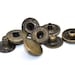 Bronze Snap Buttons Spring Snap Fasteners Studs Snap Buttons Poppers ...