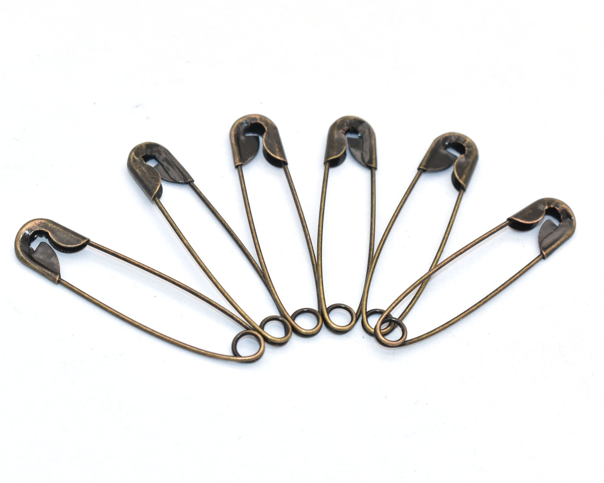 37mm Bronze Safety Pin Kilt Pin Craft Brooches Bar Pins Small - Etsy