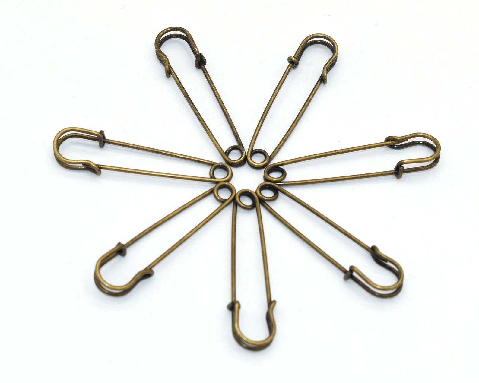 38-70mm Antique Bronze Safety Pin Clothing Shawl Pin Brooch - Etsy