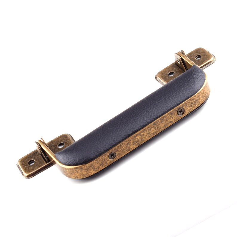6'' (15cm) Luggage Handle Leather Handle Vintage Style Replacement ...