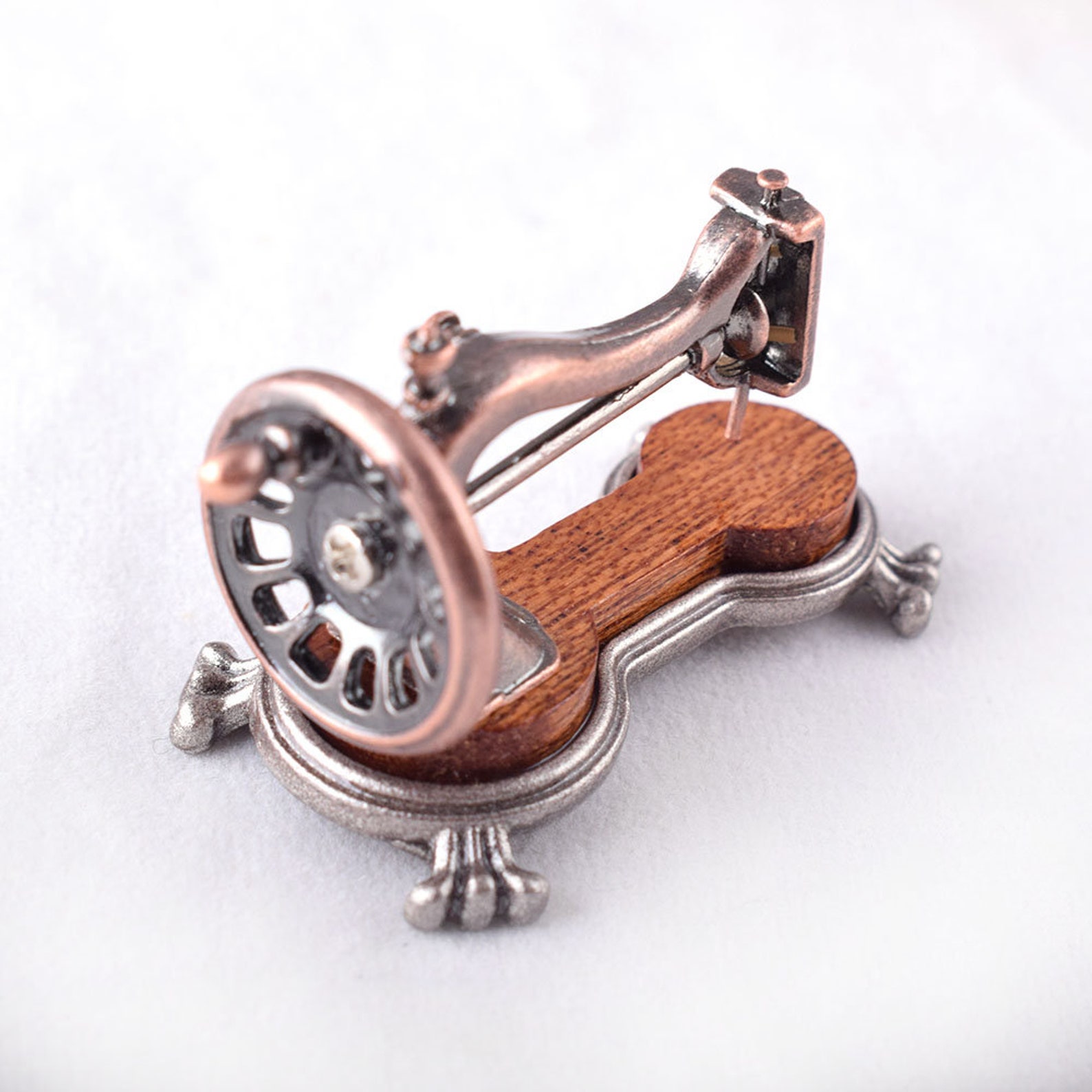 Retro Sewing Machine Vintage Mini Sewing Tools Model Miniature | Etsy