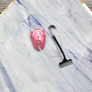 Handmade 1:12 Mini Vacuum Cleaner Toy Miniature Vacuum Cleaner Toy ...