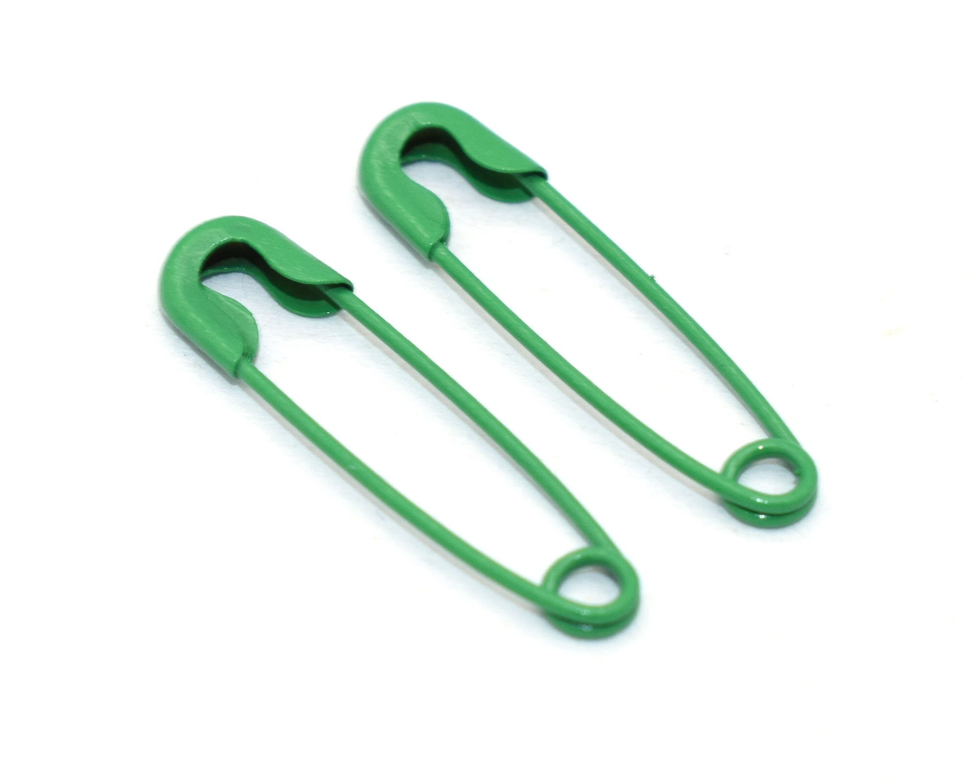 Pins Craft Pins Crochet Marker Pins Safety Pins Green Brooch - Etsy