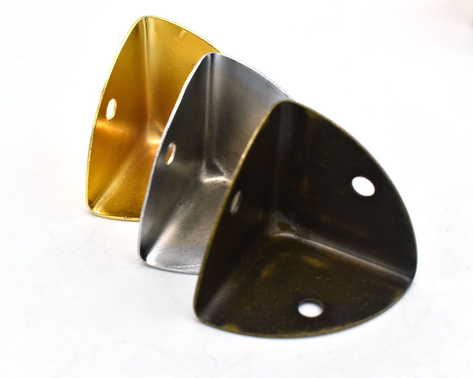 35mm Gold Box Corner Protector Triangle Metal Box Decorative | Etsy